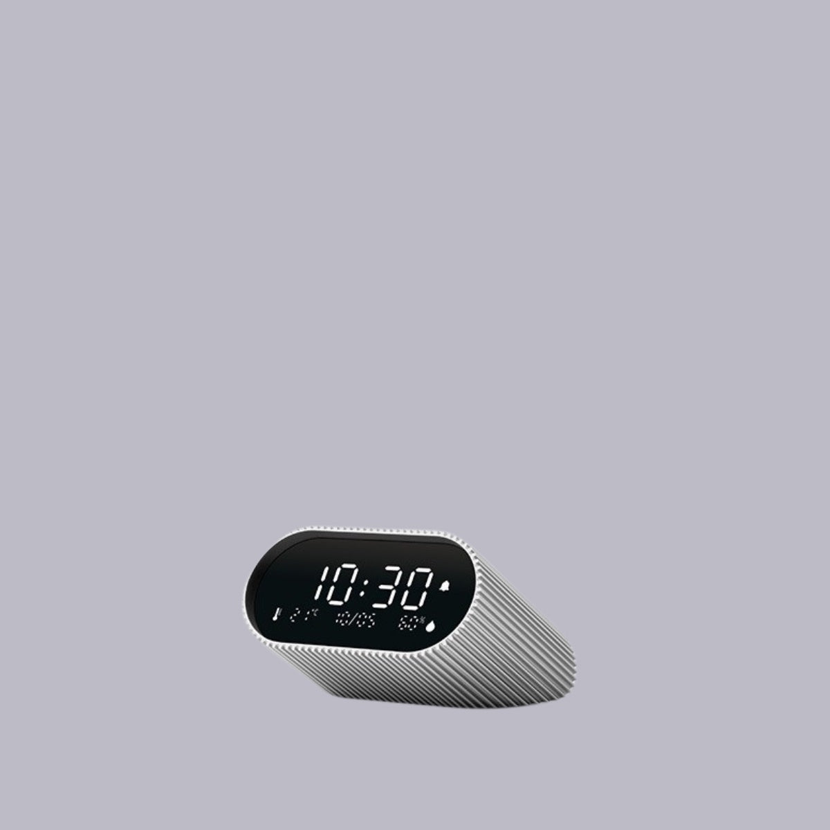 Lexon | Ray Clock | Aluminium – Replete Cafe & Store