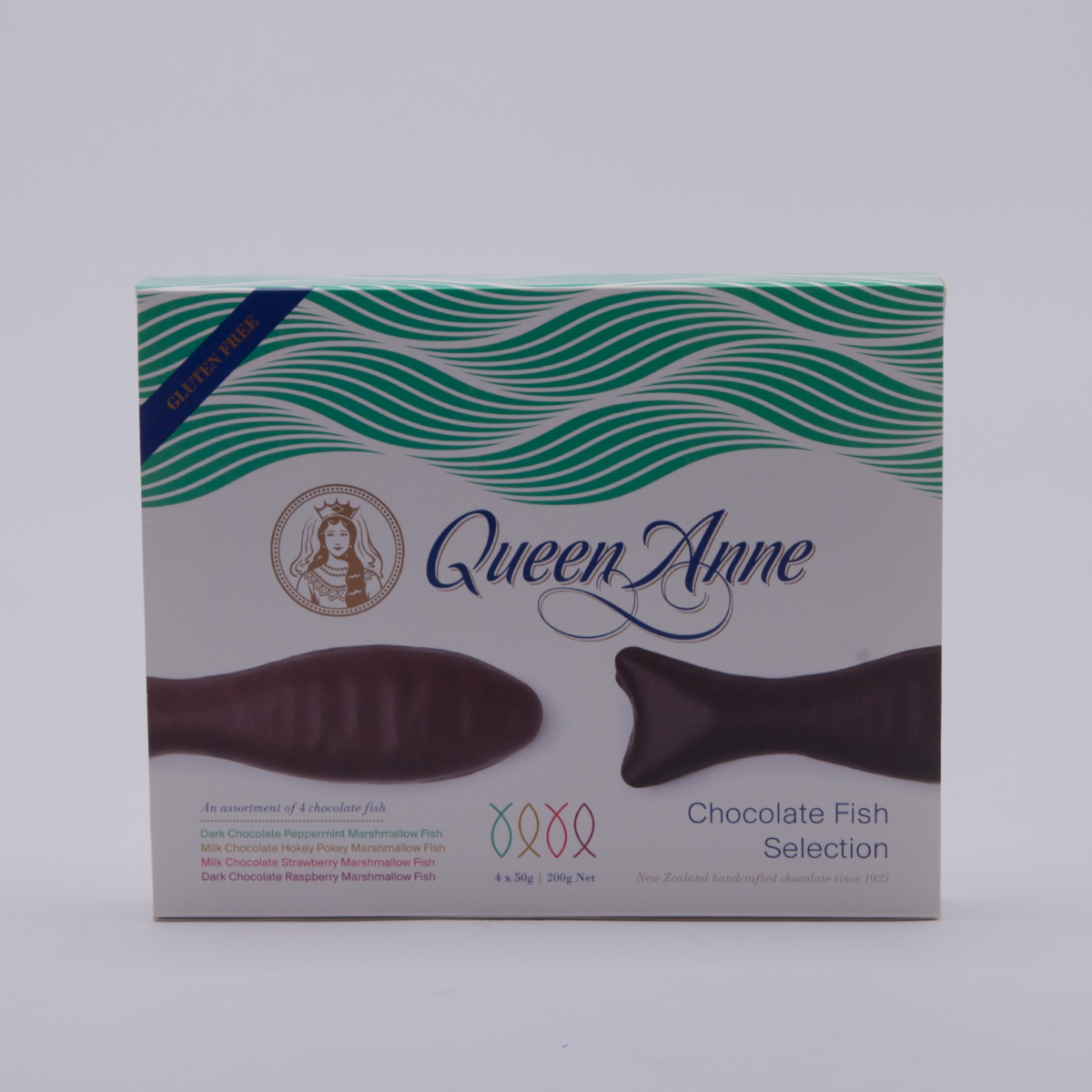 Queen Anne | Chocolate Fish | Pep, Hok, St, Rasp | 200g – Replete Cafe ...