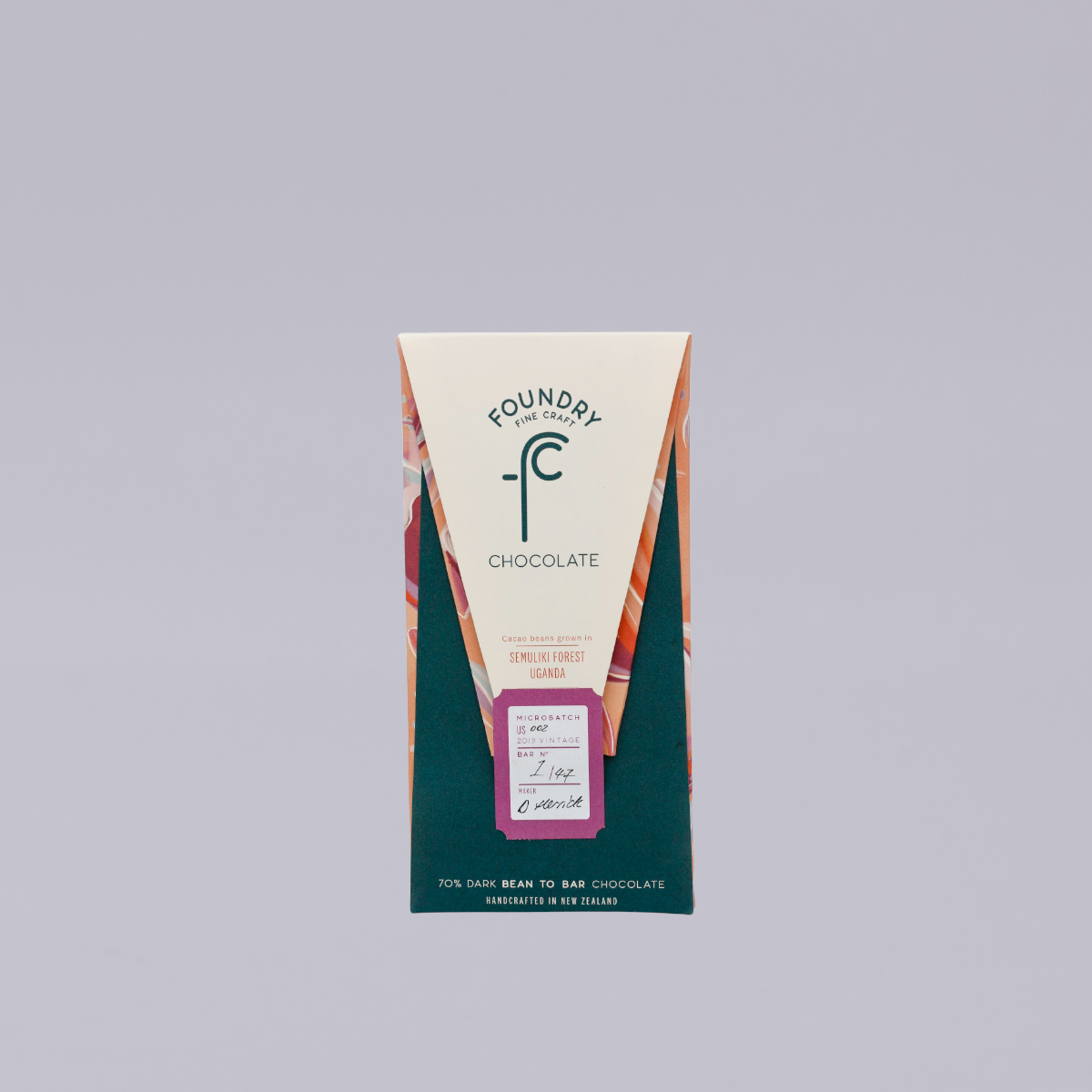 Foundry Chocolate | Semuliki Forest, Uganda | 70% – Replete Cafe & Store